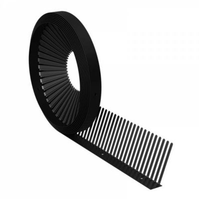 Grille stop piafs - Peigne pare-oiseaux en rouleau 60mm x 5ml NOIR