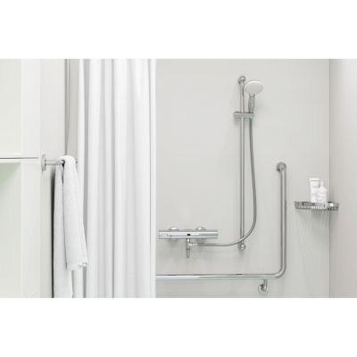 GROHE Ensemble de douche N Tempesta, douchette 1 jet, barre de douche ...