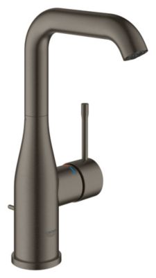Grohe Essence Mitigeur monocommande Lavabo Taille L Hard Graphite ...