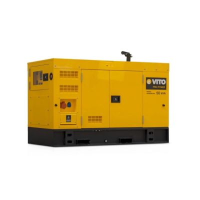 Groupe electrogène 50kVA Diesel Triphasé Monophasé AVR ATS Démarrage ...