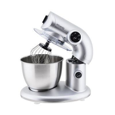 H.Koenig KM80 Silver - Robot pétrin multifonctions