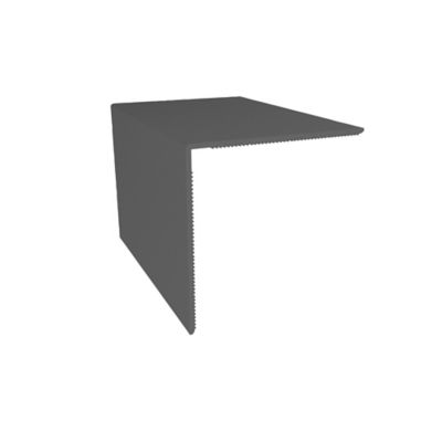 Habillage en L pour fenêtre et porte fenêtre pvc gris 90 x 90 mm ...