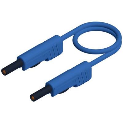 Hirschmann MLB 200/1 V bl - Cordon de mesure 2 m banane 4 mm, isolation ...