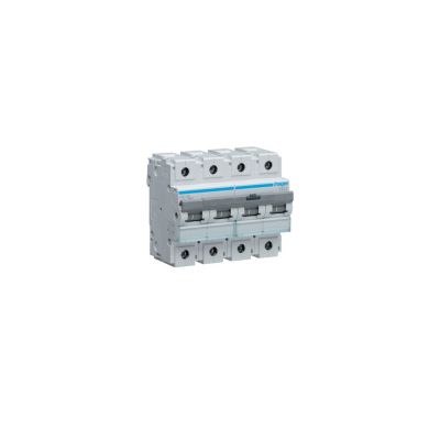 Hmc490 Hager - Disjoncteur 100a - 4p - 15ka C - Courbe C - à Vis - 6 Modules - Hmc