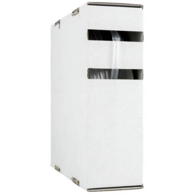 Hongshang Gaine thermorétractable sans colle 2:1 transparente 6,4 mm x 10 m