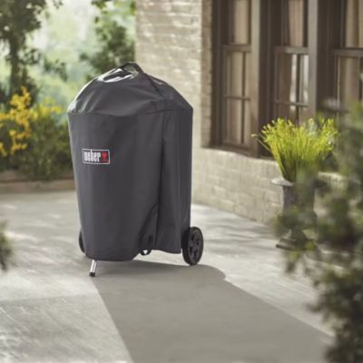Housse de protection pour barbecue Mastertouch premium 57 noir Weber ...