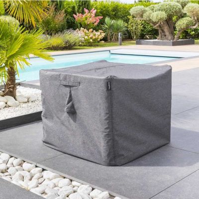 Housse de protection pour table haute Gris, L. 180 x l. 120 x H. 120 cm ...