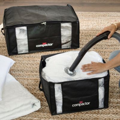 Housse de rangement sous-vide 125L Compactor M noir