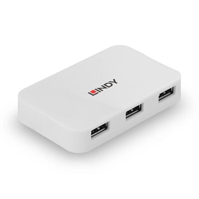 Hub USB 3.0 Basic 4 ports Blanc LINDY