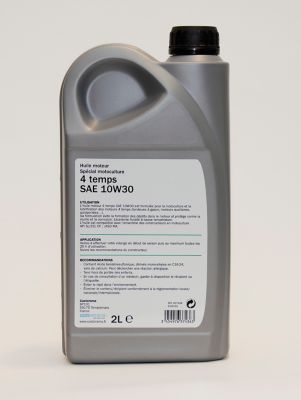Huile moteur spécial motoculture 4 temps SAE 10W30 2L | Castorama