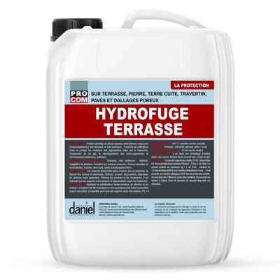 Hydrofuge Terrasse, imperméabilisation sol extérieur PROCOM-20 litres ...