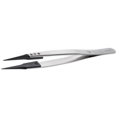 Ideal Tek 5CFR.SA.1.IT - Pince brucelle ESD 5CF 130 mm avec pointe ...