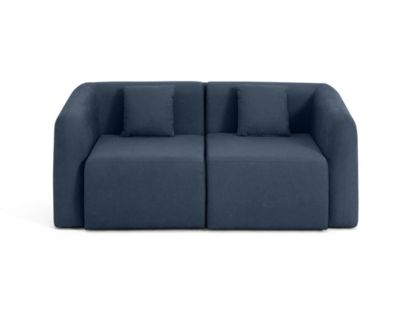 Ikare - canapé modulable 2 places - en tissu - Lisa Design