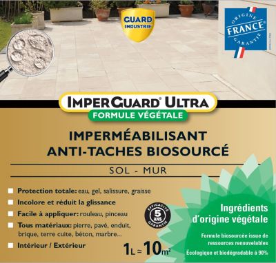 ImperGuard Ultra Formule Végétale Imperméabilisant Super Antitache ...