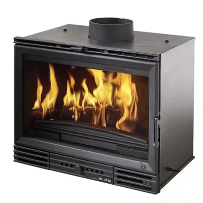 Insert à bois de cheminée Invicta 700 GV Turbo 10 kW