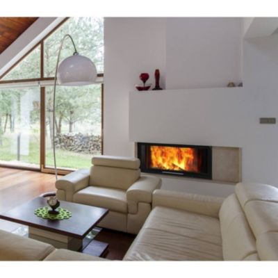 Insert de cheminée 100 JOY LD 96 CM 7kW porte relevable | Castorama