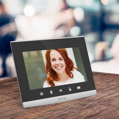 Interphone vidéo connecté filaire avec digicode intégré Extel Code Connect