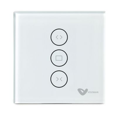 Interrupteur volets roulants connecté + neutre WiFi Voltman