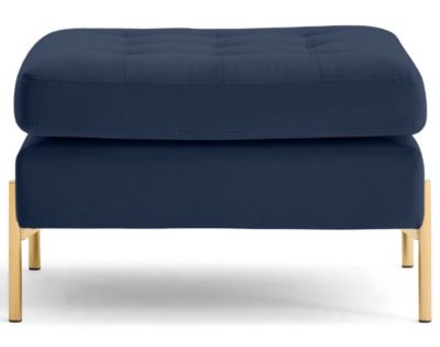 Isaure - pouf en velours - Lisa Design