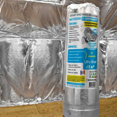 Isolant mince multicouche 21 ITR (vendu au rouleau)
