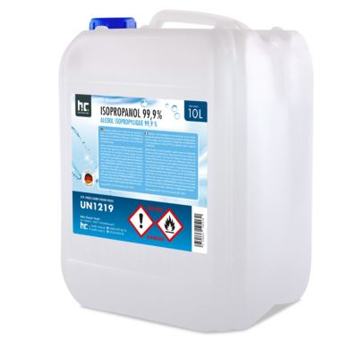 Isopropanol 99,9% 2 x 10 L - Alcool Ispopropylique Pour Nettoyer Et ...
