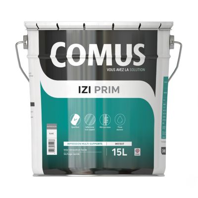 IZI'PRIM 15L - Impression polyvalente pour murs et plafonds - COMUS | Castorama