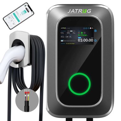 JATRHG S1 borne de recharge 11 kW / 16 A, triphasé, avec câble type 2 ...