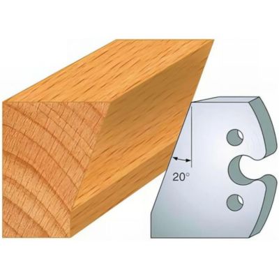 Jeu de 2 Contre-fers Profilés Acier HT 48 x 5,3 mm - N 230 Chanfrein 20 ...