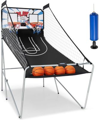 Jeu de Basketball Arcade Pliable Panier Basket Intérieur Extérieur 2 ...