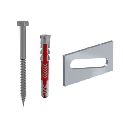 Jeu de fixation trio pour Cimaise R70 Newly x6 pièces - Cimaise tableau ...