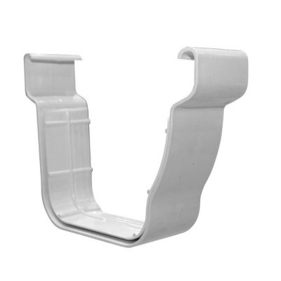 Jonction Elegante blanc PVC pour gouttière Fitt | Castorama