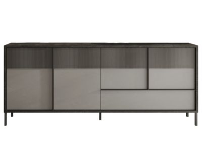 Jules - buffet bas - 4 portes et 1 tiroir - 206 cm - Best Mobilier ...