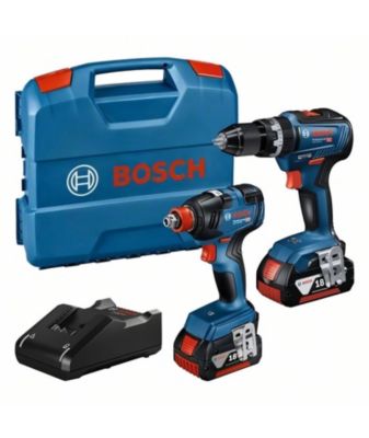 KIT 2 OUTILS visseuse a choc/boulonneuse sans fil GDX 18V-200 + Perceuse-visseuse a percussion ...