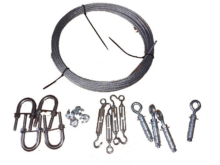 Kit Anti-tempête pour abri composite Green Outside | Castorama Kit Anti-tempête pour abri composite Green Outside | Castorama