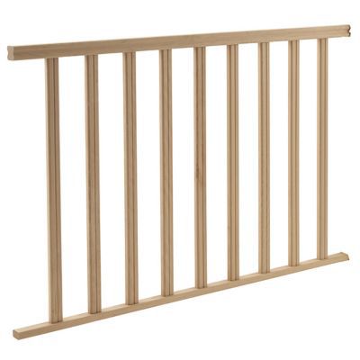 Kit balustrade bois New York à plat Kordo 147,5cm | Castorama