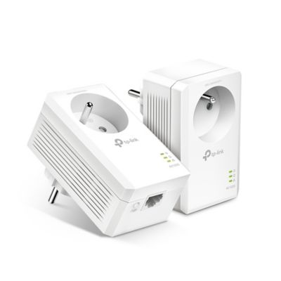 Kit CPL AV1000 Gigabit avec prise gigogne TP-Link