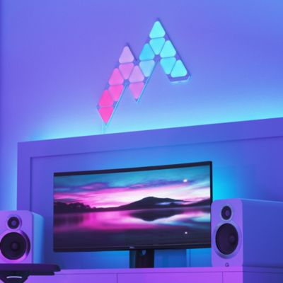 Kit d'extension Nanoleaf Shapes 10 panneaux LED mini triangles