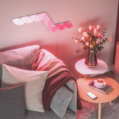 Kit d'extension Nanoleaf Shapes mini triangles 10 panneaux LED