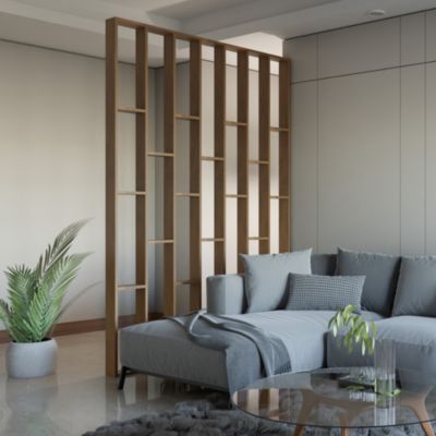 Kit de connexion Claustra MDF imitation chêne 22 x 170 mm Foge