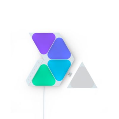 Kit de démarrage Nanoleaf Shapes mini triangles 5 panneaux LED