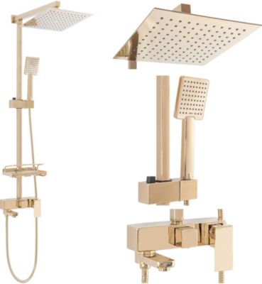 Kit De Douche Rea Jack Gold 45X21,5X102Cm
