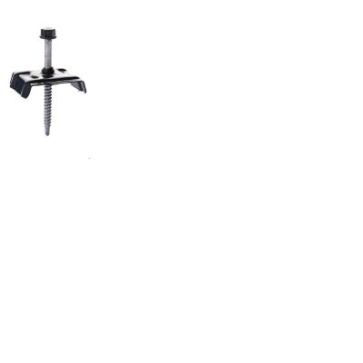 Kit de fixation 50 vis autoperceuses 6.5x80mm gris