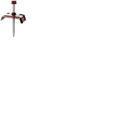 Kit de fixation 50 vis autoperceuses 6.5x80mm rouge