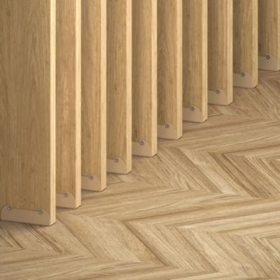 Kit de fixation pour claustra chêne de Saragosse