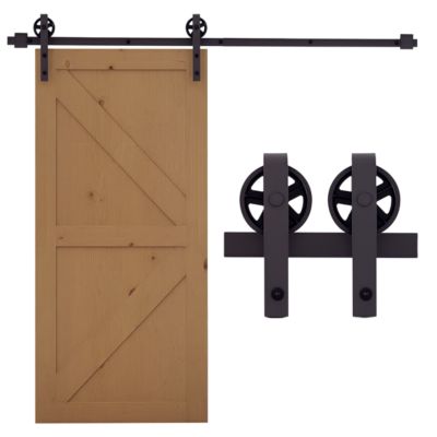 Kit de porte coulissante compatible porte ép. 35-45 ou 40-45 mm ...