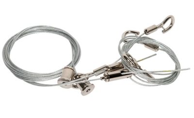 Kit de suspension pour panneau LED LED Pictor Colours argent | Castorama