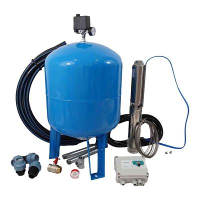 Kit Forage Complet Avec Pompe Orlando 230v 4'' 2.2kw + Surpresseur ...