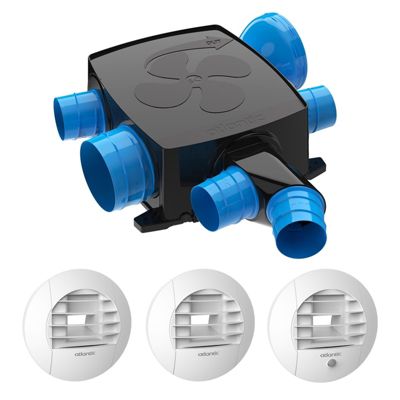 Kit Hygrocosy BC Flex + Kit piles Hygrocosy basse consommation Flex + T3 / T7 Hygro B avec 3 ...