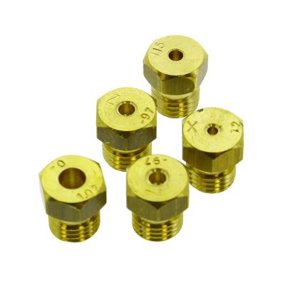 Kit injecteurs gaz naturel 900406 pour Cuisinière FAR, FORTEX, HARROW ...