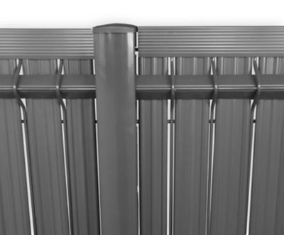 Kit lames d'occultation grises h.103 cm | Castorama